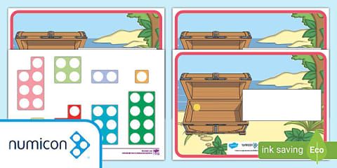 Pirate Addition Modelling Dough Mats